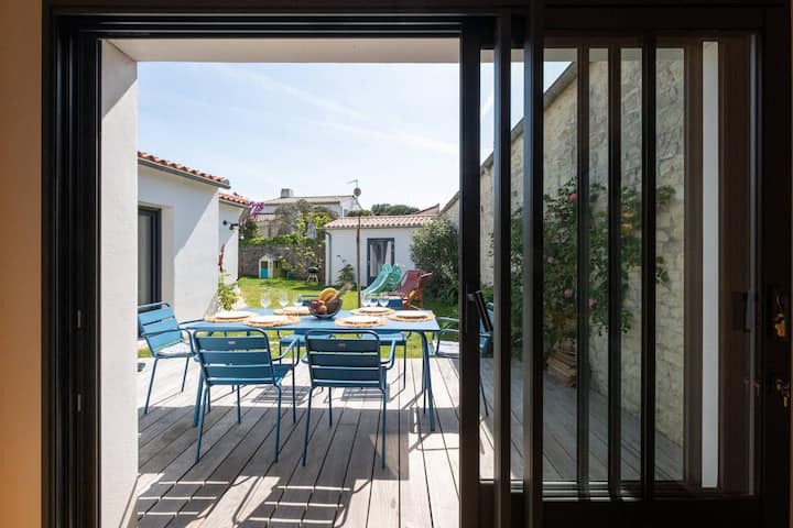 Ancien Chai Rénové Centre Village Proche De La Mer - Rivedoux-Plage