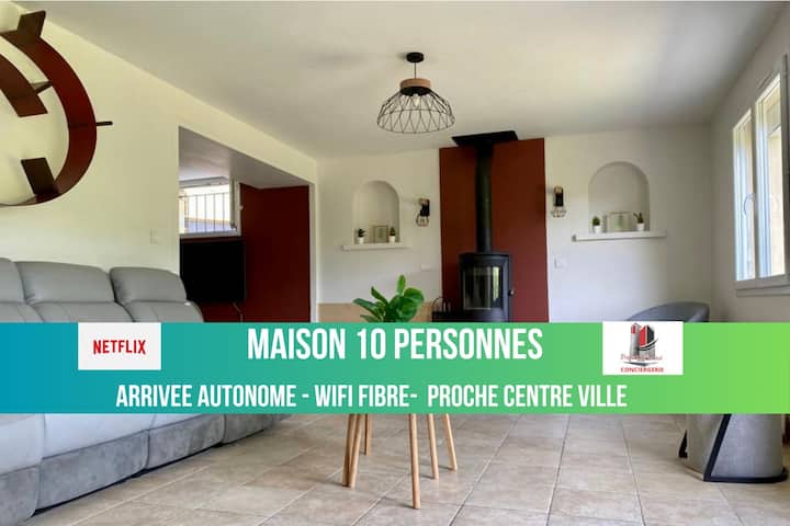 Maison 10 Pers Jardin Parking Périgueux - Périgueux
