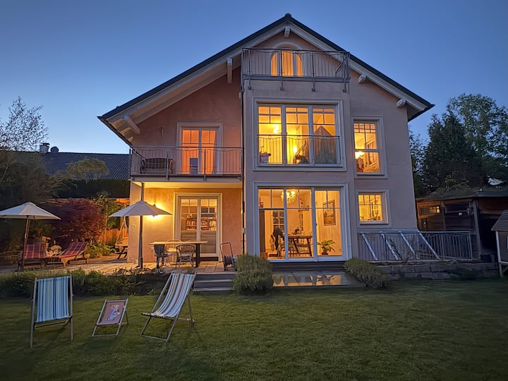 Charmante Villa Mit See- Und Bergblick - Weilheim in Oberbayern