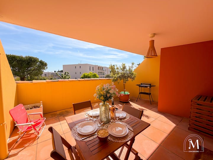 Spacieux T3 Avec Terrasse Et Parking à Sanary - Sanary-sur-Mer