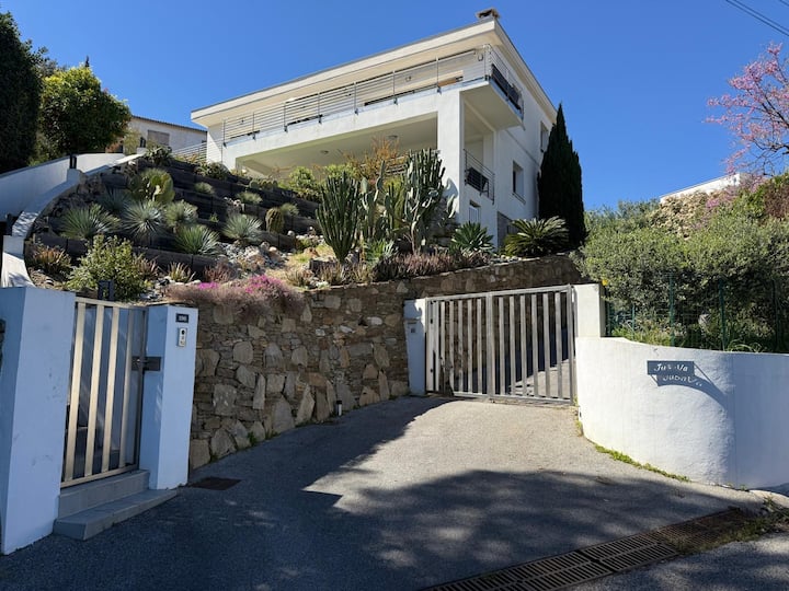 Villa Vue Mer Avec Piscine 10 Personnes - Cavalaire-sur-Mer