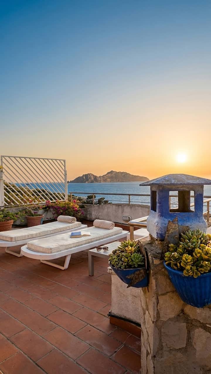Casa Tisbe: Discesa A Mare Privata In Costiera - Massa Lubrense