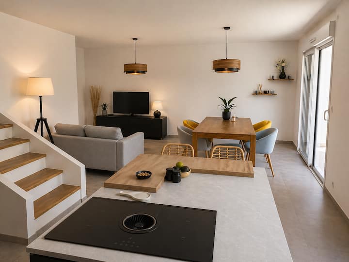 Grand Duplex Avec Terrasse  À 15 Min Annecy/lac - Cruseilles