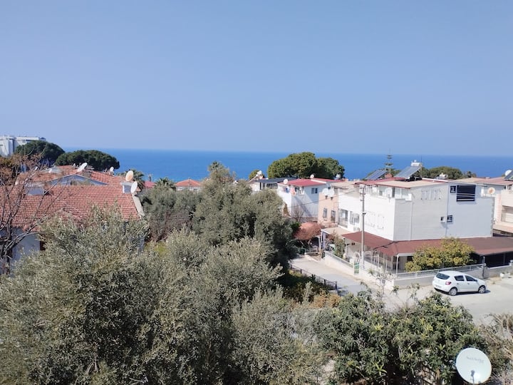 Full Deniz Manzara Lüks Denize Sadece 100m Mesafe - Kuşadası