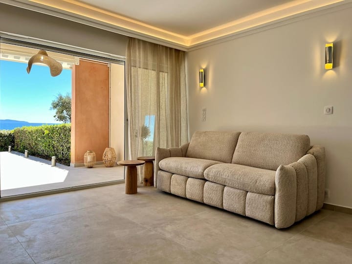Studio Grand Confort•marinella•face Mer•terrasse - Ajaccio