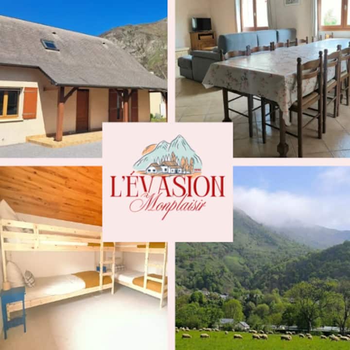L'évasion Monplaisir
Maison Pour 10 Voyageurs - Gourette
