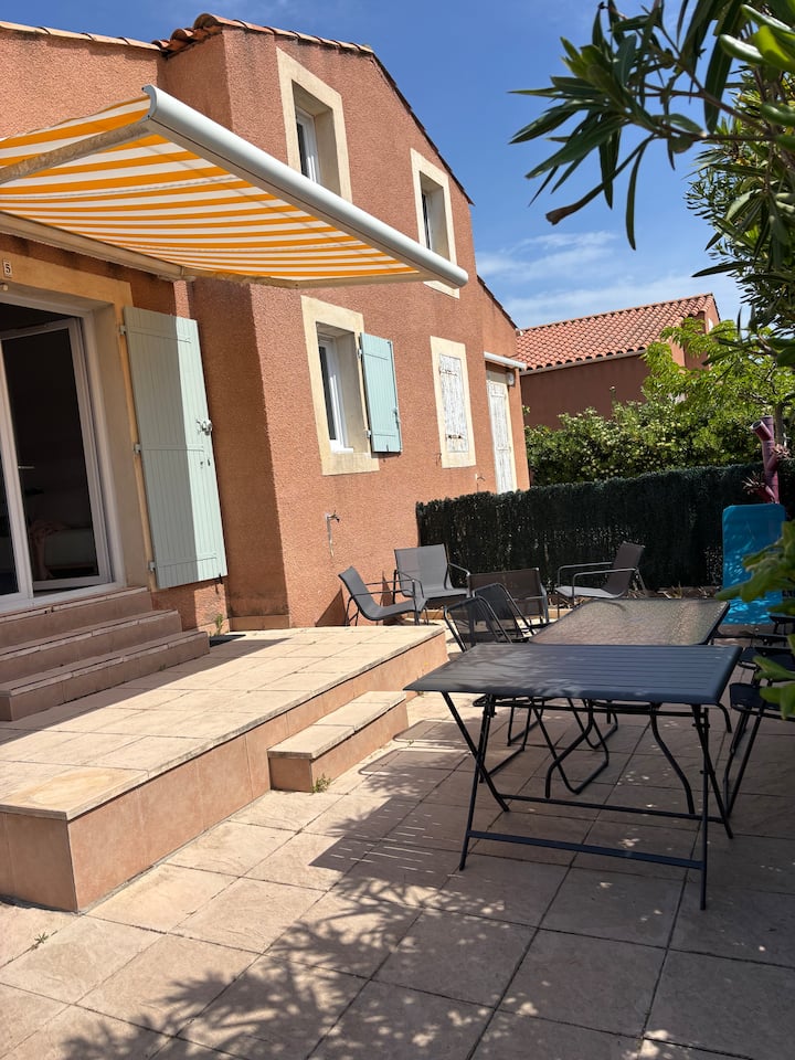 À 2 Pas De La Mer ! Maison Pour 4 - Parking - Clim - Valras-Plage