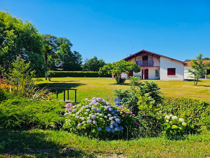 Grande Maison Landaise  10 Pers Plages & Thermes - Soustons