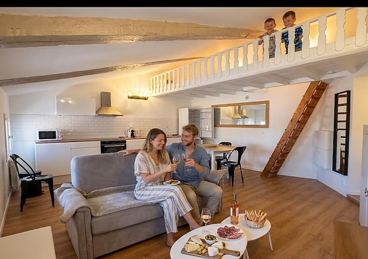 Studio Rénové Centre‑ville Grasse, Idéal Couple - Grasse