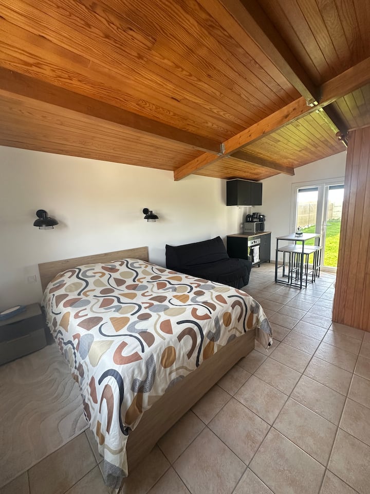 Studio Cosy Proche ÉTretat, Balnéothérapie Parking - Octeville-sur-Mer