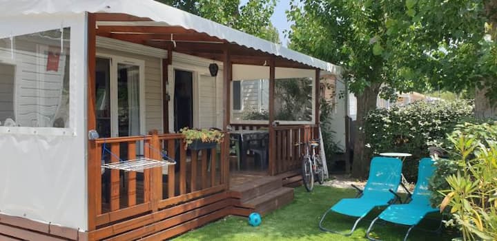 Bungalow Climatise Camping 4* - Valras-Plage
