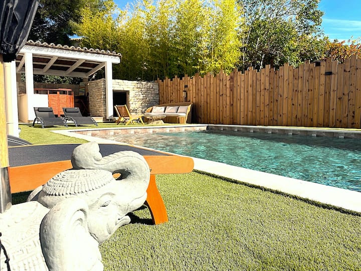 Villa Vue Mer, Piscine Chauffée, Sans Vis-à-vis - Carry-le-Rouet