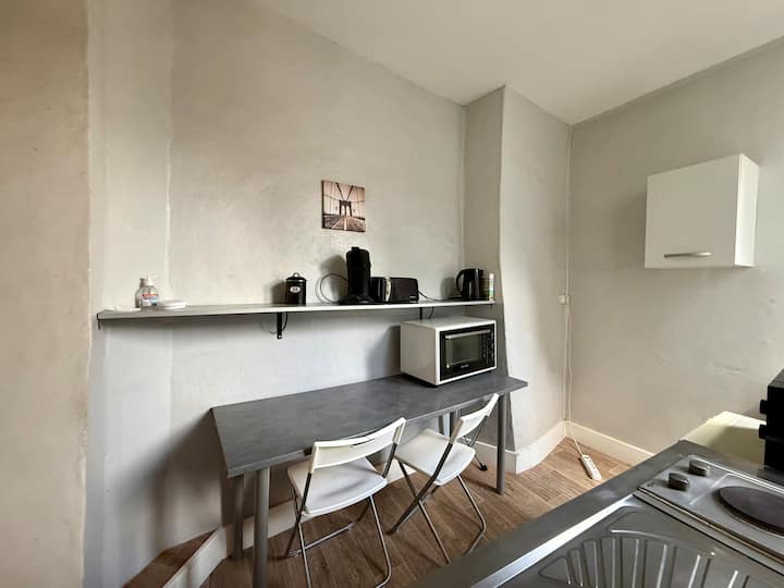 Paille 2d - Studio Atypique - Rue Piétonne - Wifi - Le Mans