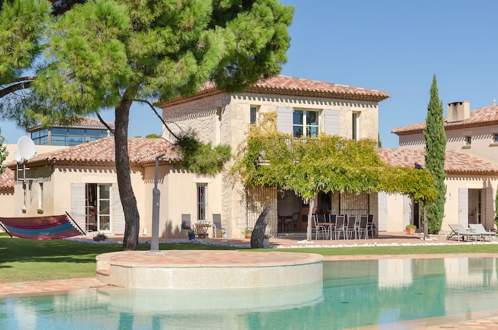 Domaine Viticole Piscine 20m Et Cinéma - Montagnac