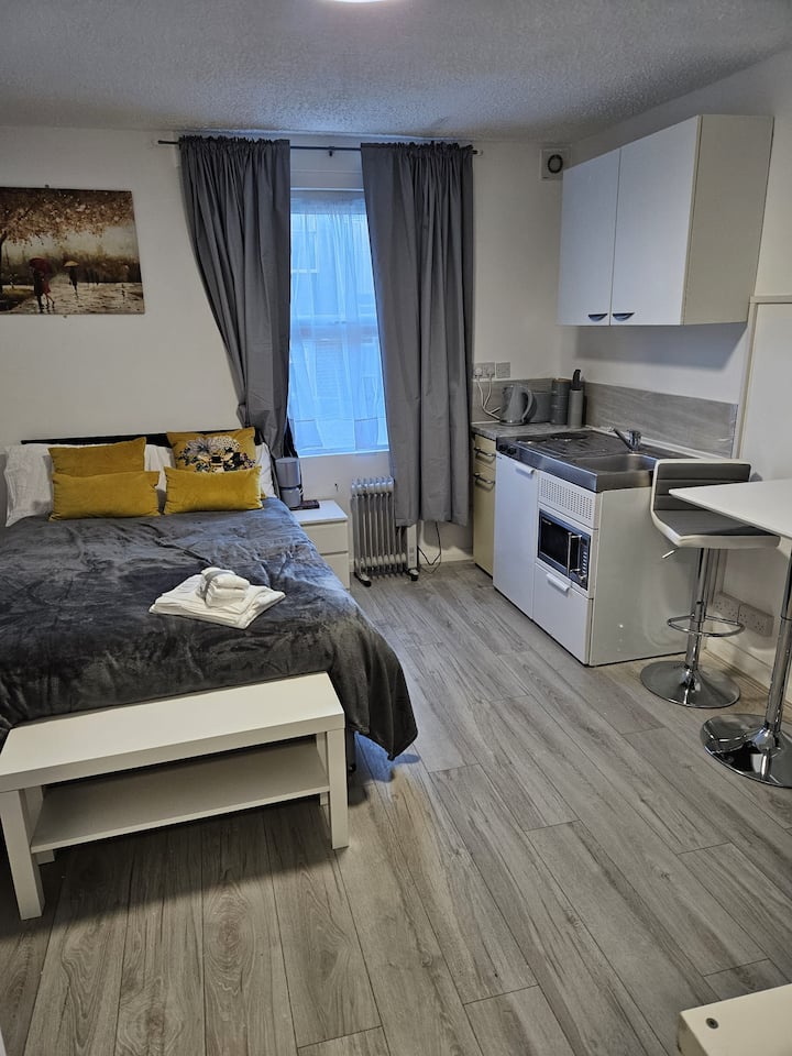 Small Studio, En Suite Bathroom And Kitchenette - Londres