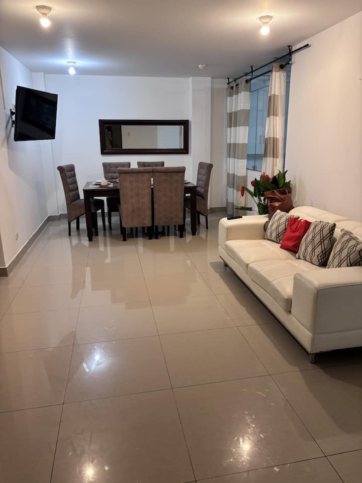 Quiet Stay Miraflores 
Good Sleep
No Noise - Peru