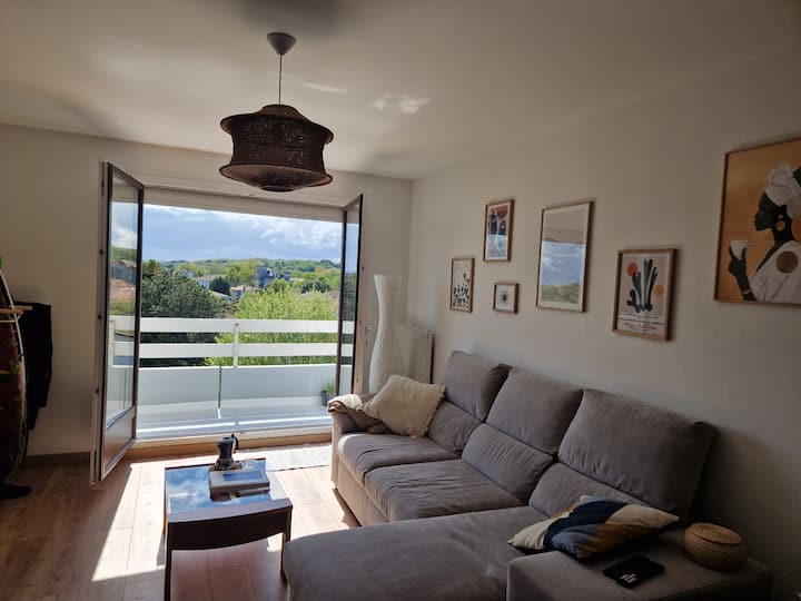 Cozy Apartment With View In The Heart Of Anglet - Bayonne