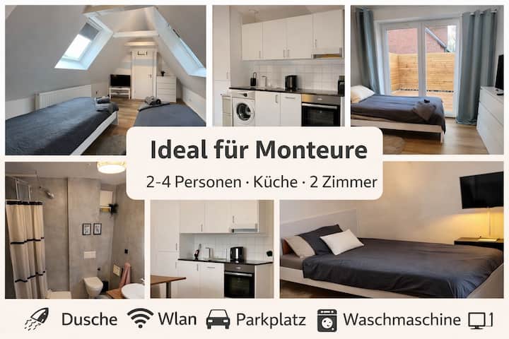 2-zimmer Apartment Für 1-4 In Bad Bramstedt - Kellinghusen