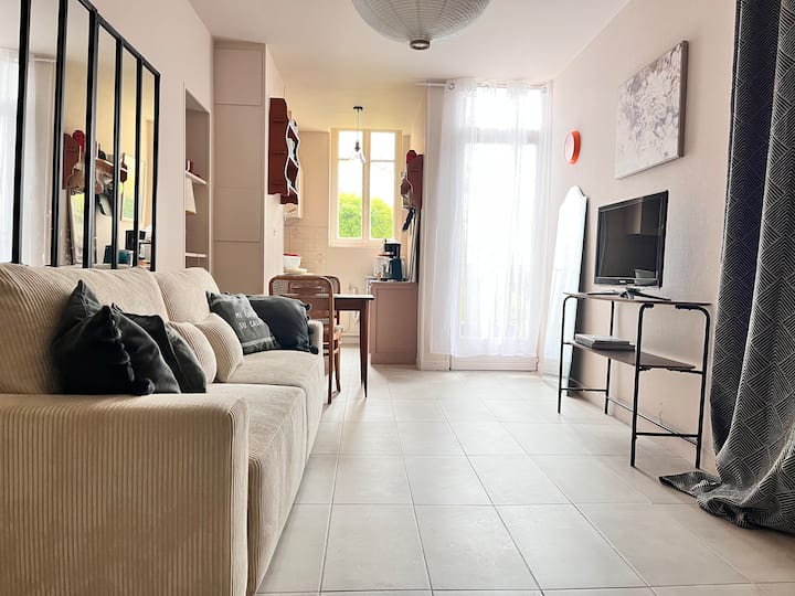 Studio Cosy Centre Ville, Calme Et Moderne - Avallon