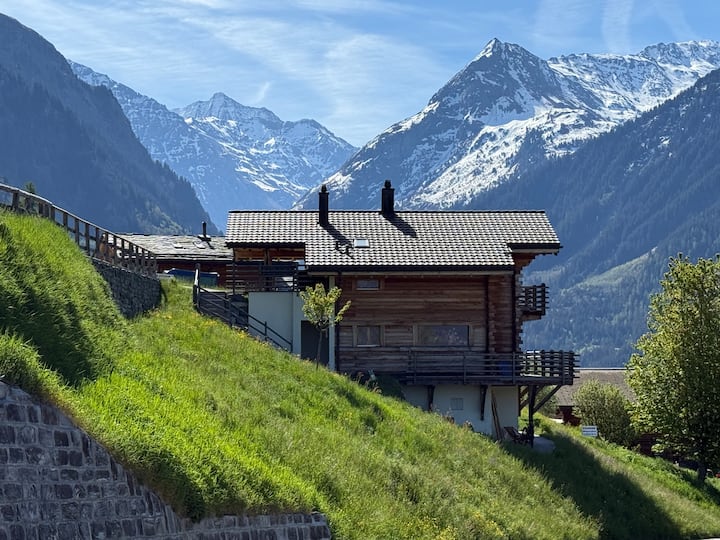 Chalet Familial Avec Vue Sur Les Alpes - La Tzoumaz