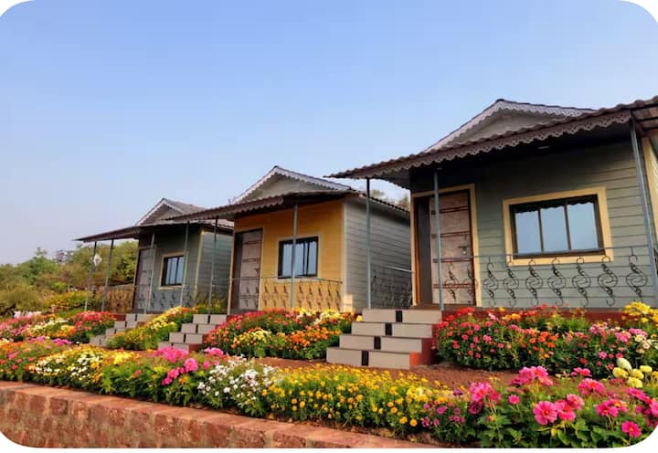 3) Sea Eagle Homestay-peaceful Stay (Cottage 3) - Guhagar
