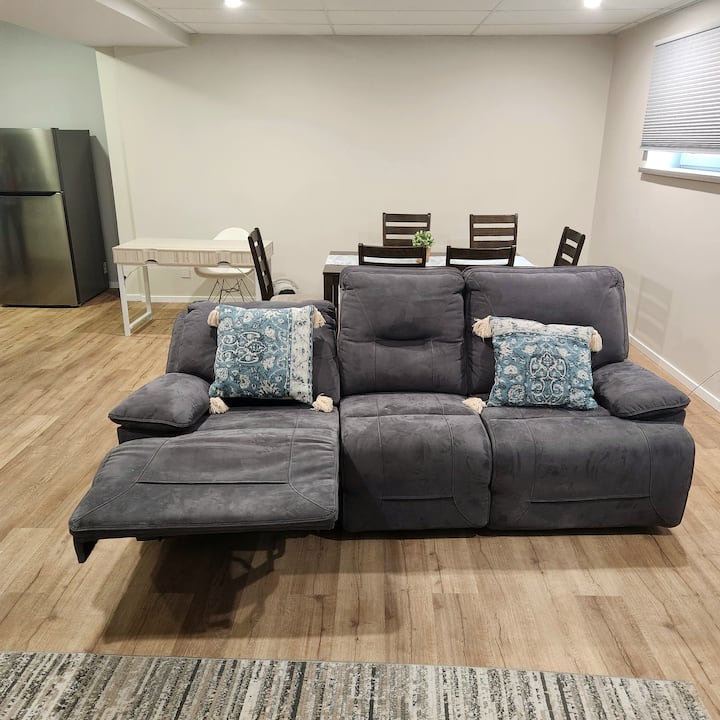 "Modern Basement Suite" - Steinbach