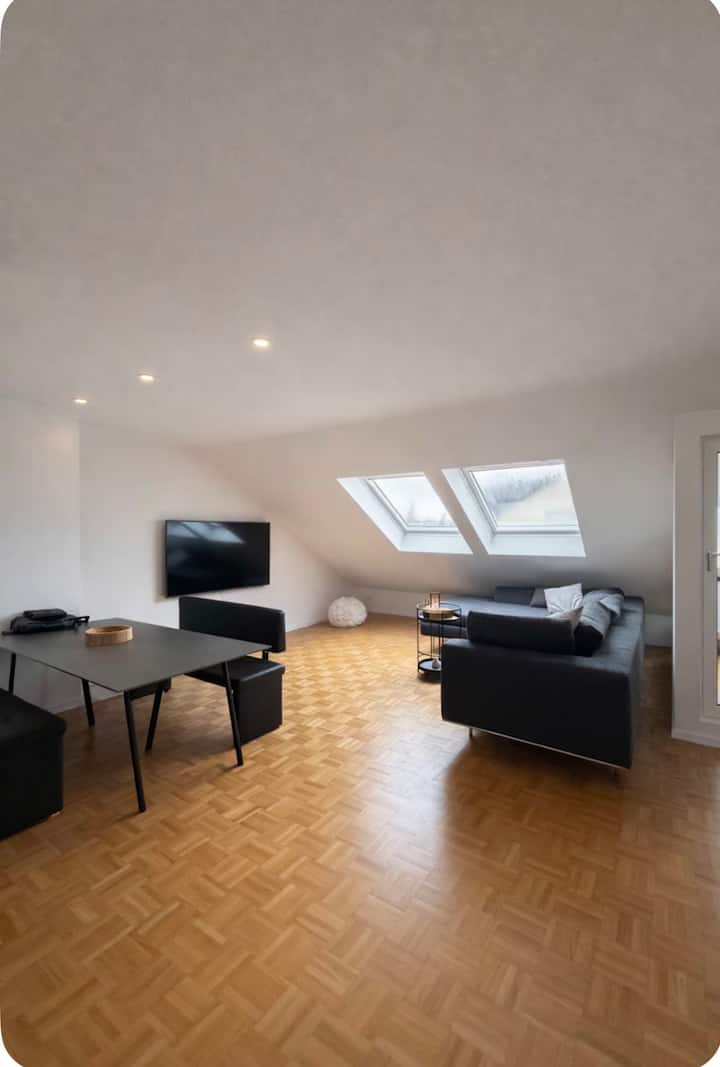 Modernes Dachgeschoss-apartment In Singen Zentrum - Singen