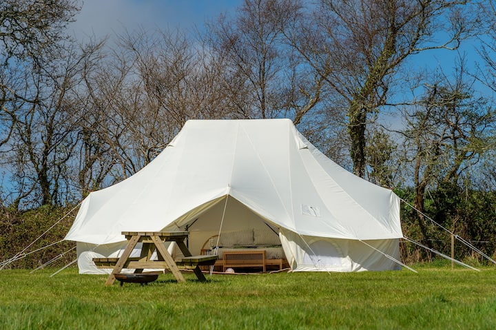 Furnished Emperor Tent 2- 10’ From Eden Project - St Austell