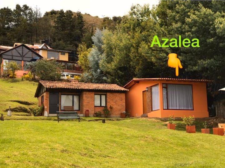 Cabaña Azalea- Sisga-hotel Estación Primavera. - Chocontá