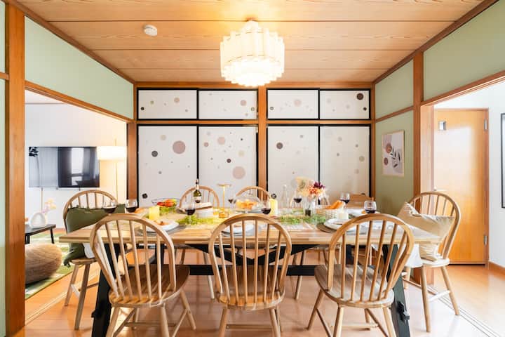 13 Min To Shizuoka Sta | 129㎡ 12pax | Free Parking - Shizuoka