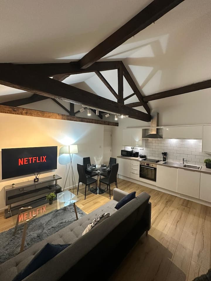 Cosy | 2br | Centre | Egg Chair | 4ktv | Sleeps 5 - Rotherham