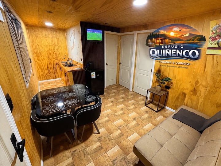 Refugio Quiñenco, Cabaña Para 4 Personas Equipada - Coronel