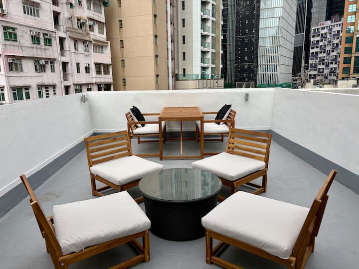 Studio Duplex With Private Roof And Roof Kitchen - Hongkong