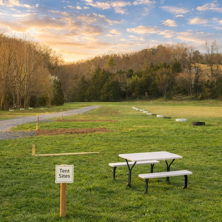 T2 Shenandoah River Tent Sites | Fire Pits + Views - Front Royal, VA