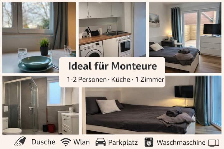 1-zimmer Apartment Für 1-2 In Bad Bramstedt - Bad Bramstedt