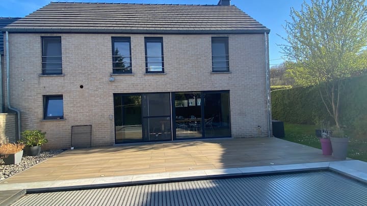 Maison Avec Piscine- Proche Du Circuit F1 Spa - Luik