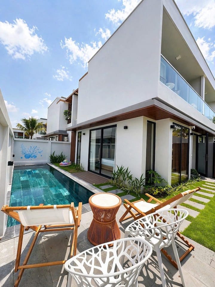 -20% Perfect Family 2br Pool Villa Walk To Beach - Phú Quốc