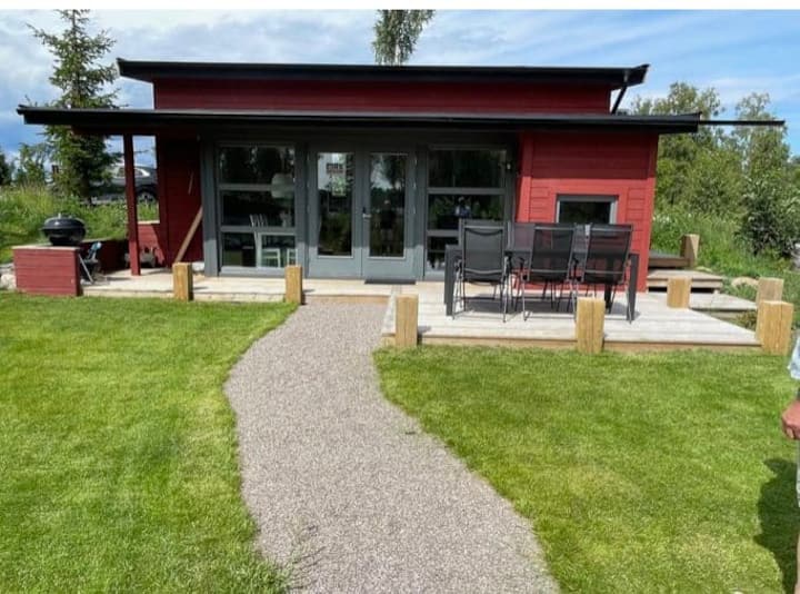 Nybyggt 50 Kvm Attefallshus Vid Vänerns Strand. - Mellerud