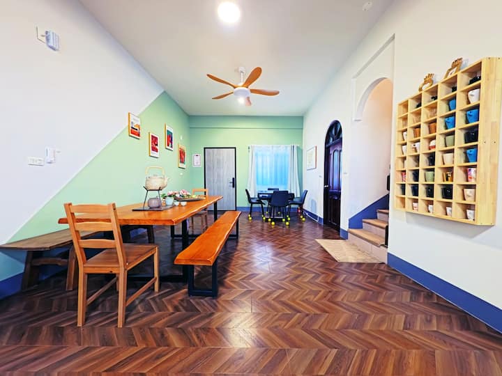 湖心庭-埔里福興溫泉區獨棟 Villa 4~8 人合法包棟民宿 - 푸리 진