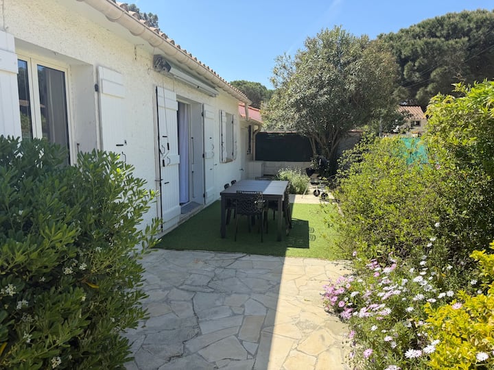 Maison T3/t4 300m Plage Nord Argelès - Jardin/wifi - Argelès-sur-Mer
