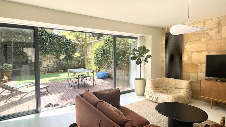 Maison Spacieuse Avec Jardin, Quartier Chartrons - Bordeaux