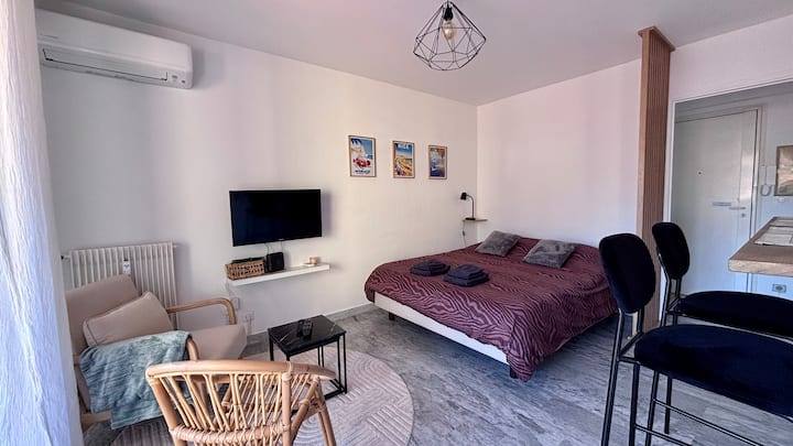 Appartement Moderne Et Central à 100m De La Mer - Menton