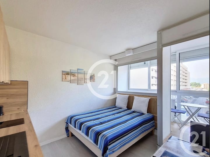 Studio Neuf, Centre Port. 150 M De La Plage. - Saint-Cyprien Plage