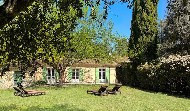 Maison Lou - Maison Avec Jardin Et Clim - Le Thor