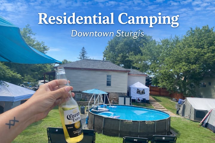 Sturgis Rally Deluxe Tent | Pool + Massage - Sturgis, SD