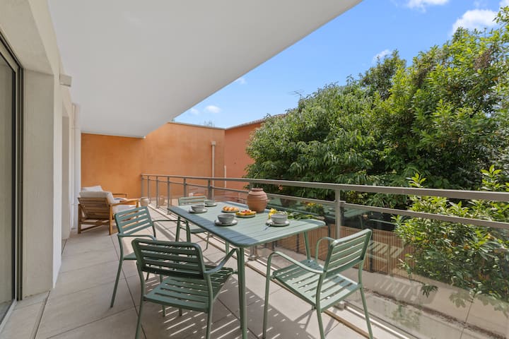ÈZe Beach - 2 Bedrooms + Terrace & Parking ! - Èze