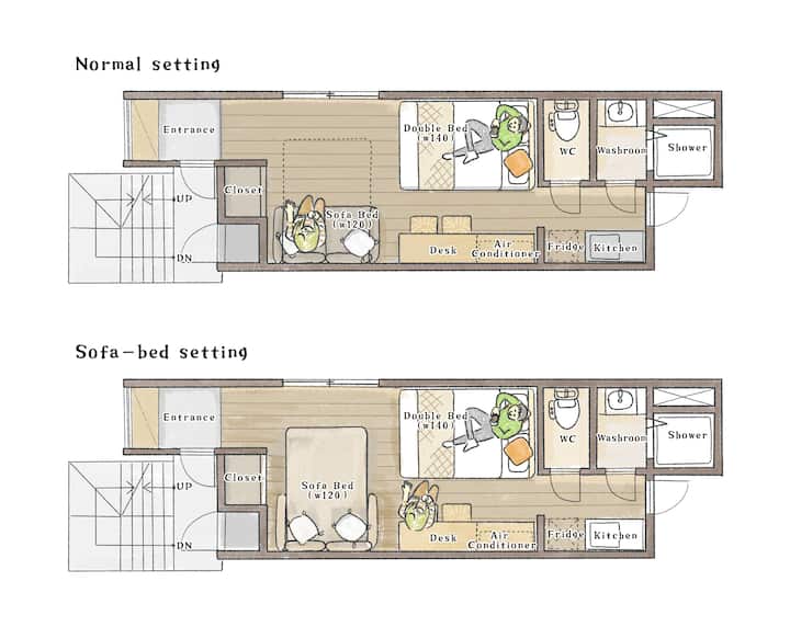 New Open: 7 Min To Ikebukuro Sta. | Desk & Wi-fi - Tokyo