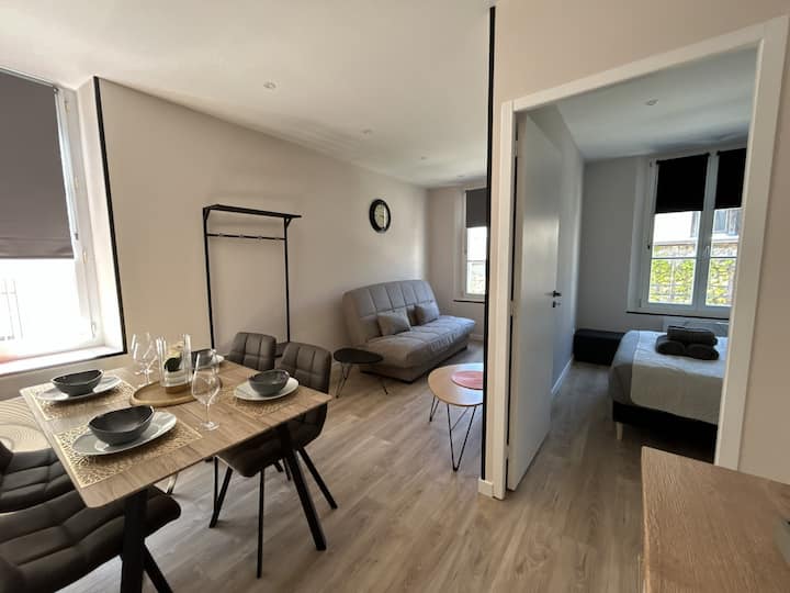 T2 Rénové Au Cœur De La Ville Avec Chambre Séparée - Amboise