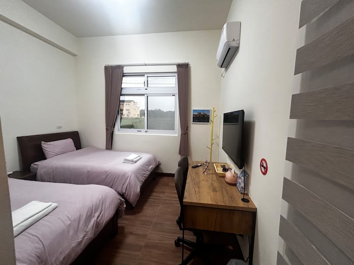 3號雙人房兩小床 - 金寧鄉