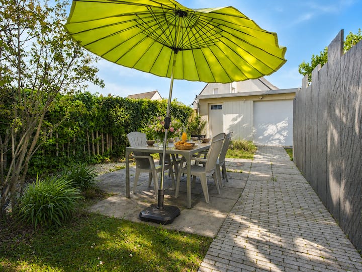 Maison Familiale : Plage à Pied, Jardin Et Bbq - Batz-sur-Mer